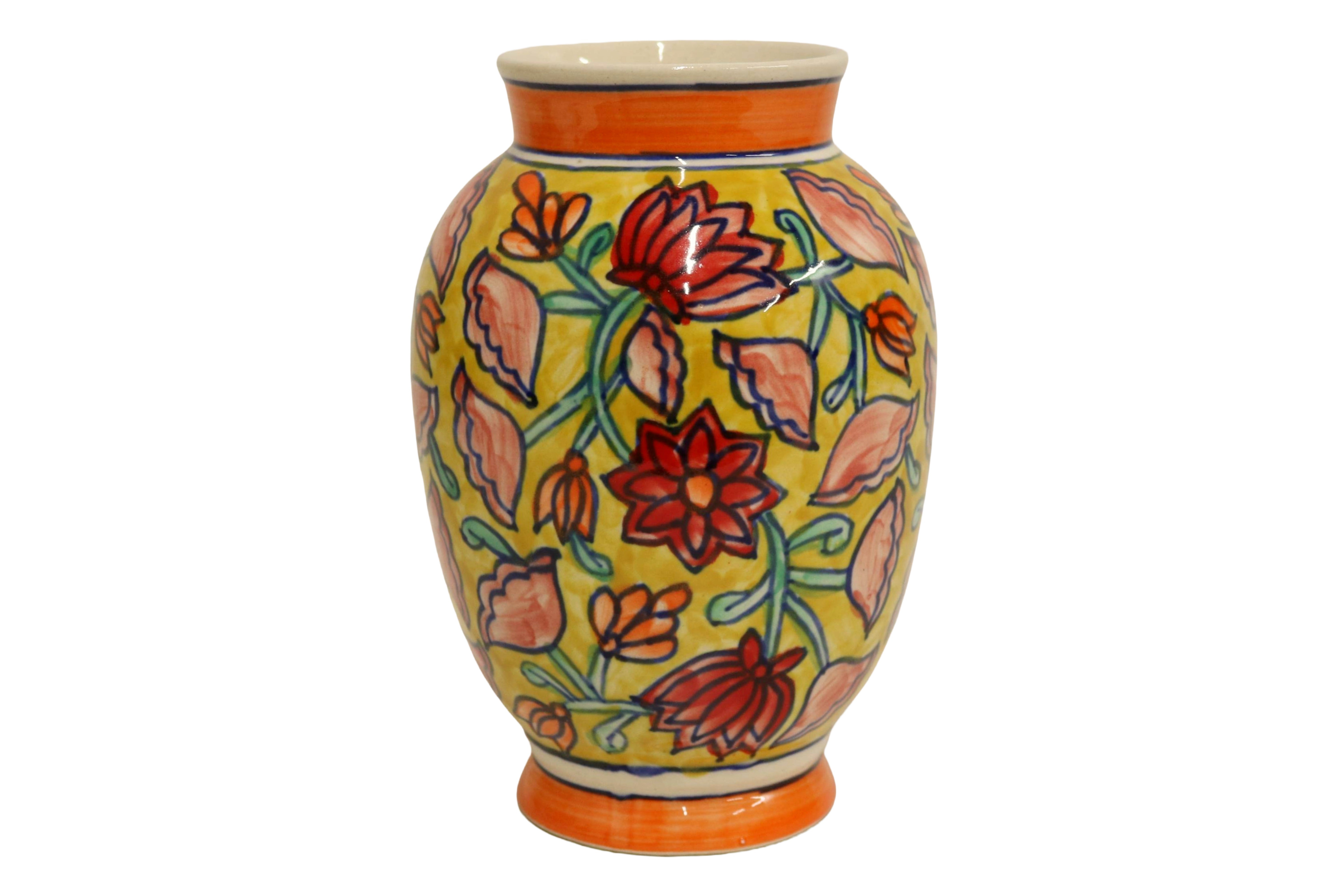 Classic Ceramic Vase Multicolor – Home&Manor